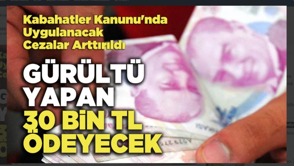 2025 yılı Kabahatler Kanunu’nda uygulanacak ceza miktarları belli oldu « Yerel Torbalı , Torbalı ...